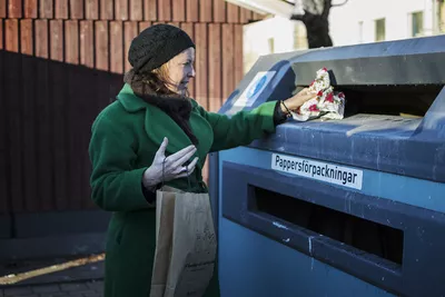 Göteborgarna vill sortera sitt avfall nära bostaden | BRF-Mappen