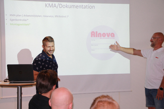 Alnova Balkongsystem startar montageutbildning med fokus på säkerhet ...